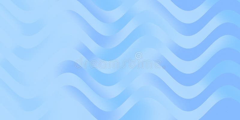 Blue Wavy Background with Soft Noise Texture and Gradient Pattern. Long ...