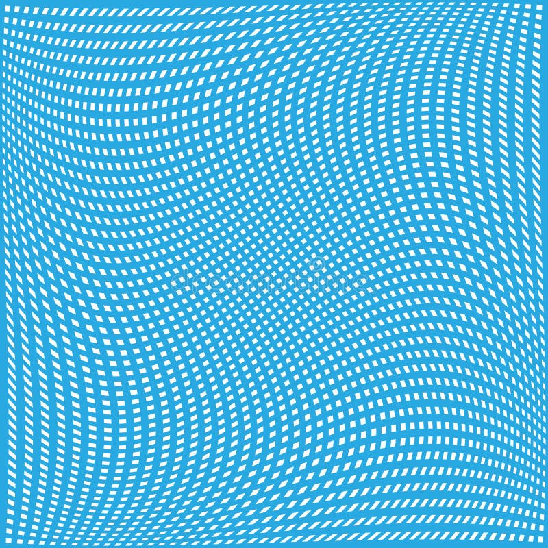 Blue Wavy Lines Pattern - Background Design Stock Vector - Illustration ...