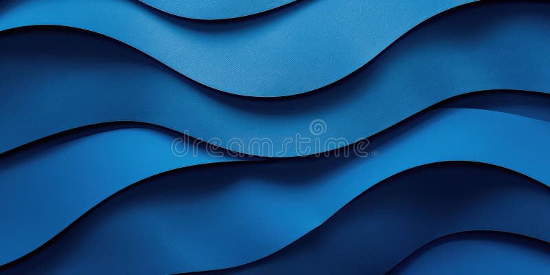 Blue Wavy Pattern Background AIG51A Stock Image - Image of design ...