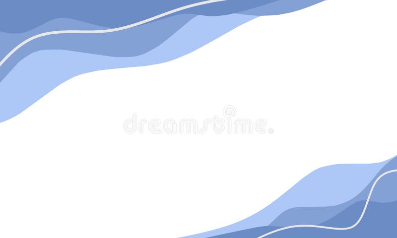 Blue Wavy Vector Background Stock Vector - Illustration of wavy ...
