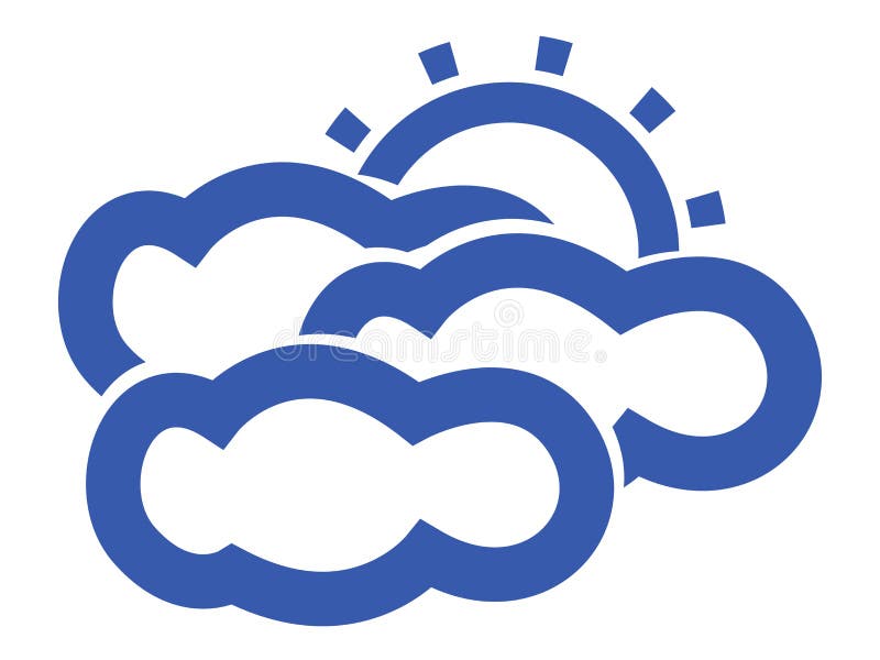 Isolated weather icon stock vector. Illustration of digitally - 99535457