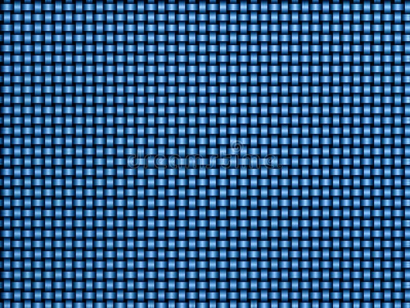 Blue Weave Textured Background Stock Illustration - Illustration of ...