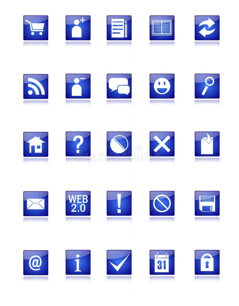 Blue Security Icons Stock Illustrations – 16,285 Blue Security Icons ...