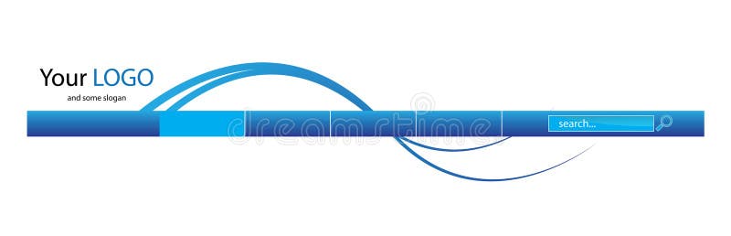 Abstract website header stock vector. Illustration of modern - 24041536