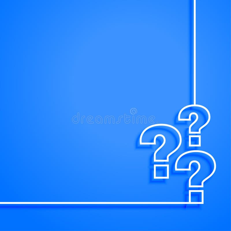 Blue Web Support and Help Page Template Design Stock Vector ...