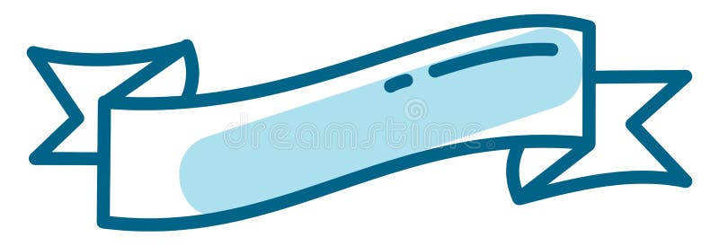 Blue website banner, icon stock vector. Illustration of layout - 260377003