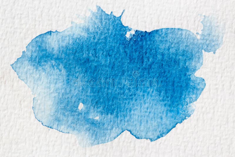 Blue wet Watercolor Wash stock illustration. Illustration of background ...