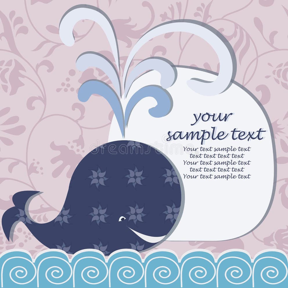 Whale Border Stock Illustrations – 1,187 Whale Border Stock ...