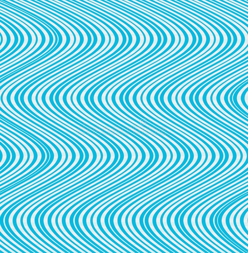 Blue White Abstract Background and Psychedelic Pattern. Fantasy Wavy ...