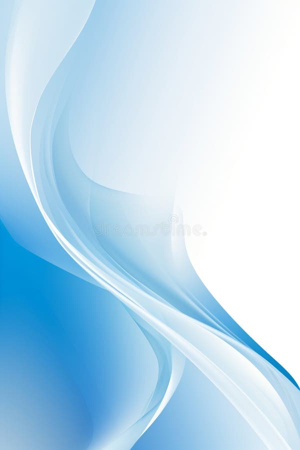 A Blue and White Abstract Background with Wavy Lines Stock Photo ...