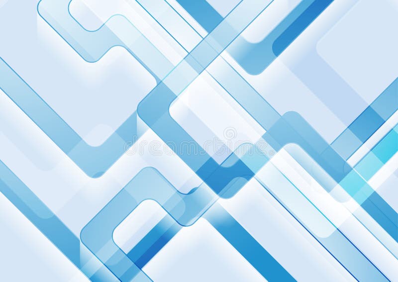 Blue White Abstract Minimal Background with Stripes Stock Vector ...