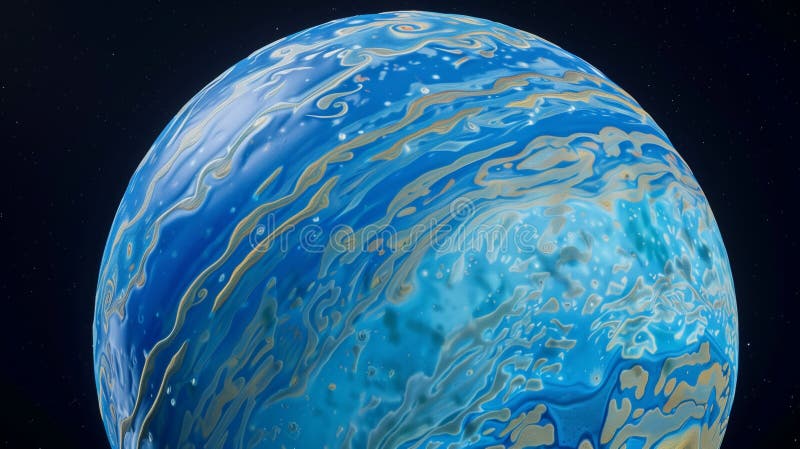 Neptune Planet Surface Texture