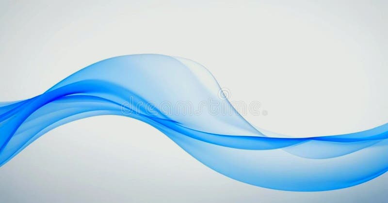 Blue and White Abstract Waves Minimal Background Stock Photo - Image of ...