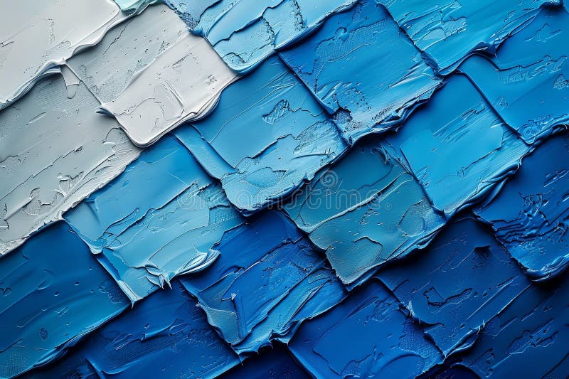 A Blue and White Background Set with Geometric Line Pattern. Blue Color ...