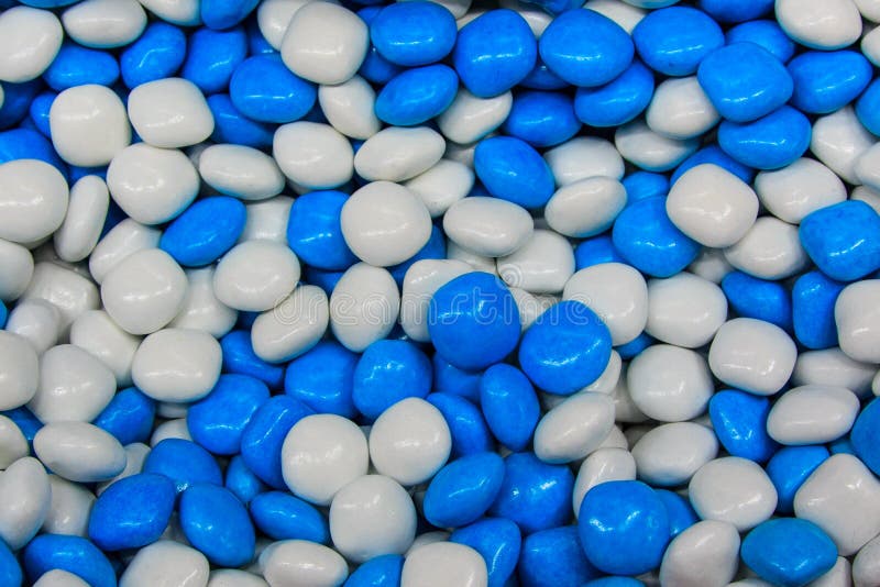 Blue white candy stock image. Image of chewing, basket - 26209855