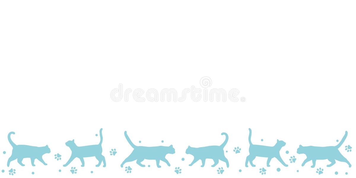 Cat Repeating Background Stock Illustrations – 5,036 Cat Repeating ...