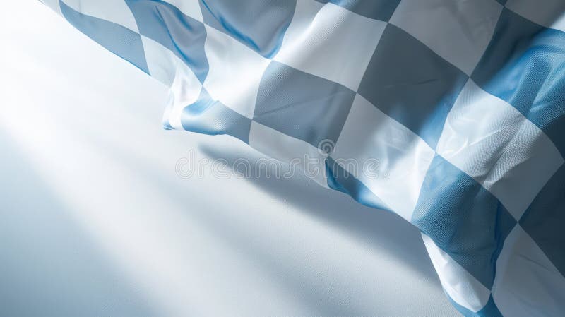 Minimalist Depiction of Bavarian Flag in Motion Stock Photo - Image of ...