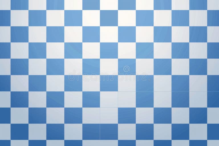 A Blue and White Checkered Pattern Background with Squares, a Simple ...