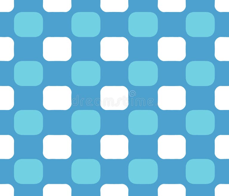 Blue White Checkered Pattern Stock Vector - Illustration of checks ...