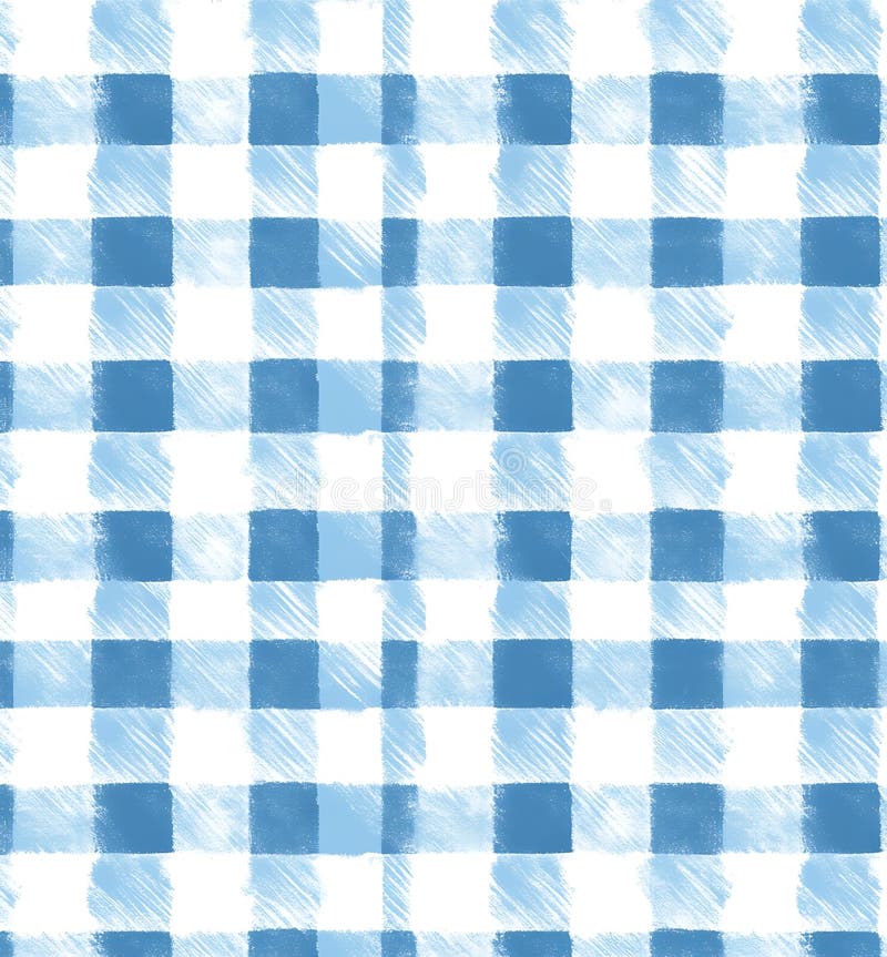 Blue and White Checkered Pattern Featuring Squares in Various Shades of ...