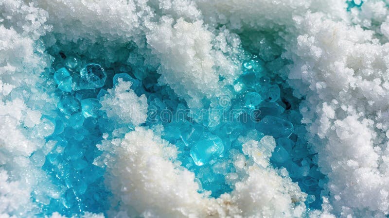 Blue and White Chemical Substance Stock Image - Image of generated ...