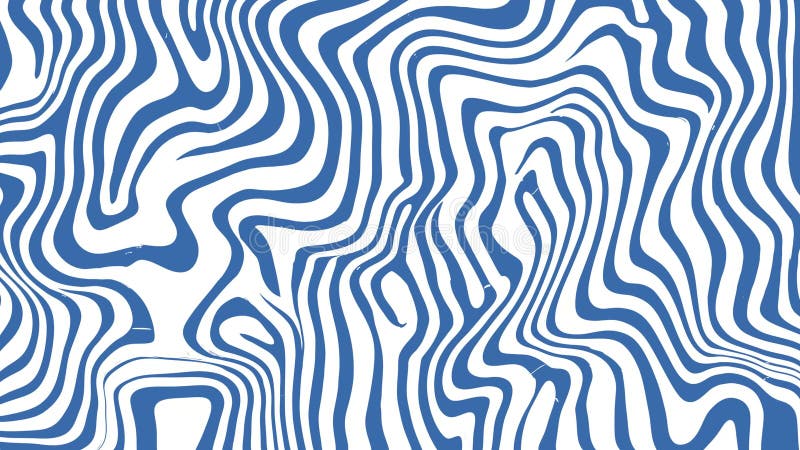 Blue and White Color Abstract Animated Dynamic Liquid Paint Backdrop ...