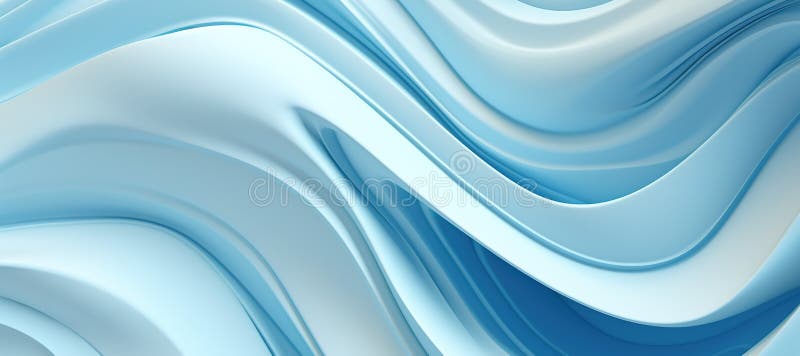 Blue White Color Pattern Waves Texture Background Stock Illustration ...