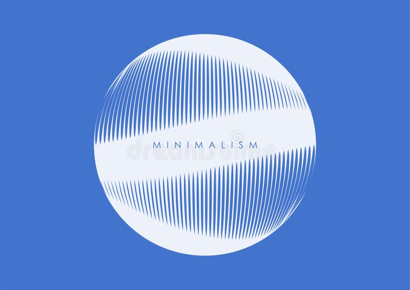 Blue White Concept Abstract Futuristic Linear Sphere Tech Background ...