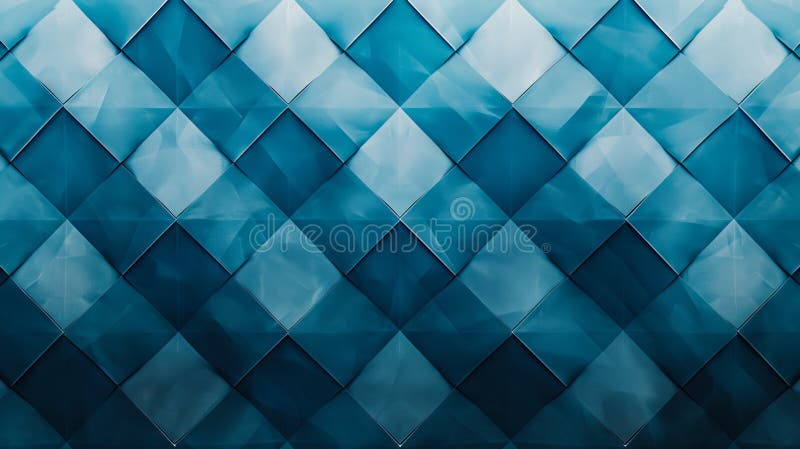 A Blue and White Diamond Pattern Background Stock Image - Image of ...