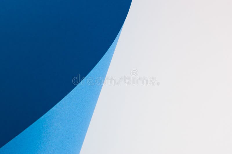 Blue and White Divided Curved Background Stock Photo - Image of detail ...