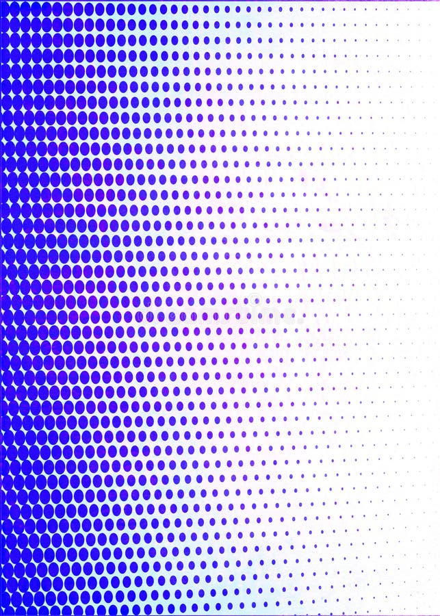 Blue and White Dots Pattern Vertical Banner Background Template and Layout Design, Vintage Retro ...