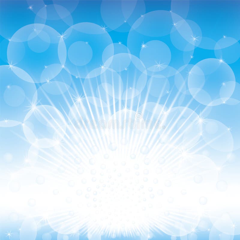 Blue and white glow stock vector. Illustration of fairy - 28221732