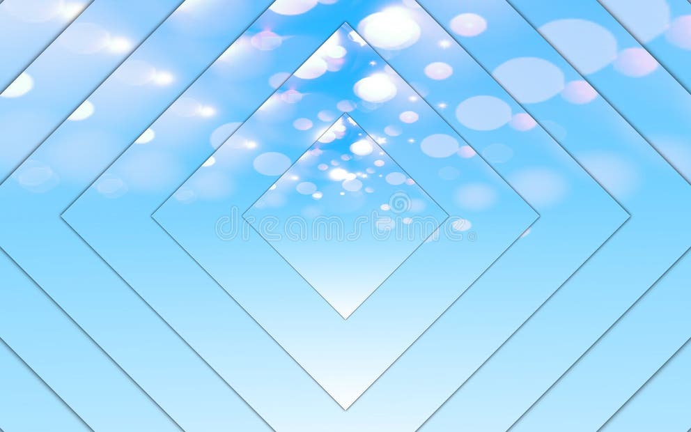 Blue White Glow Lights Abstracts Backgrounds Stock Illustration ...