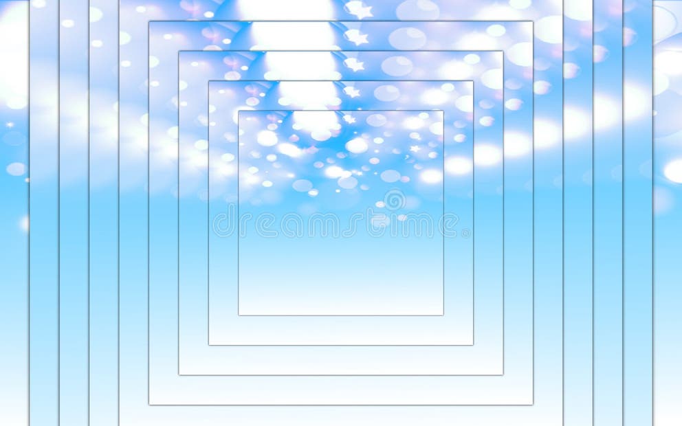 Blue White Glow Lights Abstracts Backgrounds Stock Illustration ...