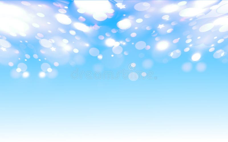 Blue White Glow Lights Abstracts Backgrounds Stock Illustration ...