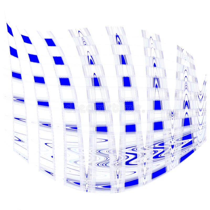 Blue and White Graphic Design with 3d Effect Blue Block Pattern Stock ...
