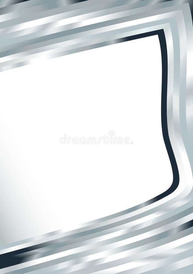 Blue White and Grey Border Frame Background Beautiful Elegant ...