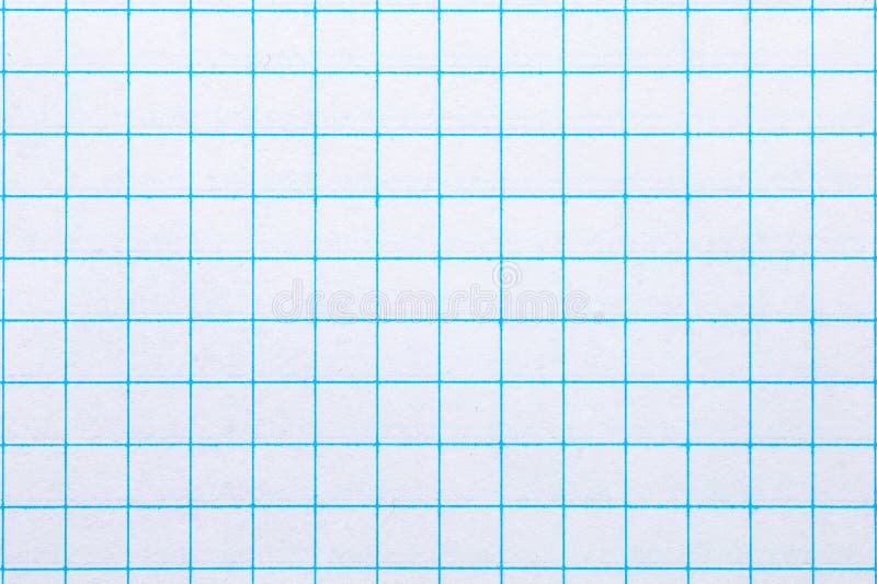A Blue and White Grid Paper Stock Image - Image of plan, mathematics ...