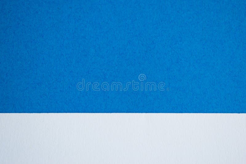 Blue and White Horizontally Divided Abstract Background Stock Image ...