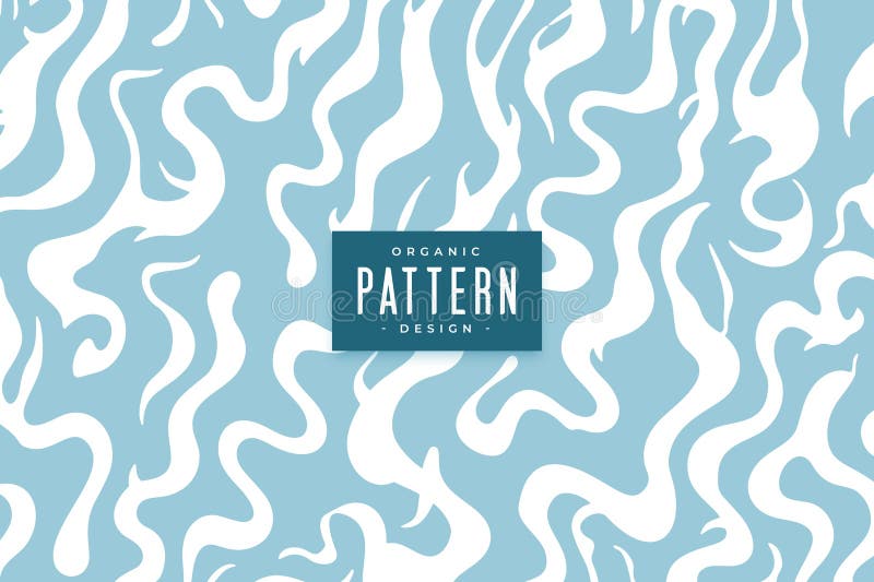 Blue White Irregular Organic Shape Marble Texture Backdrop Stock Vector ...