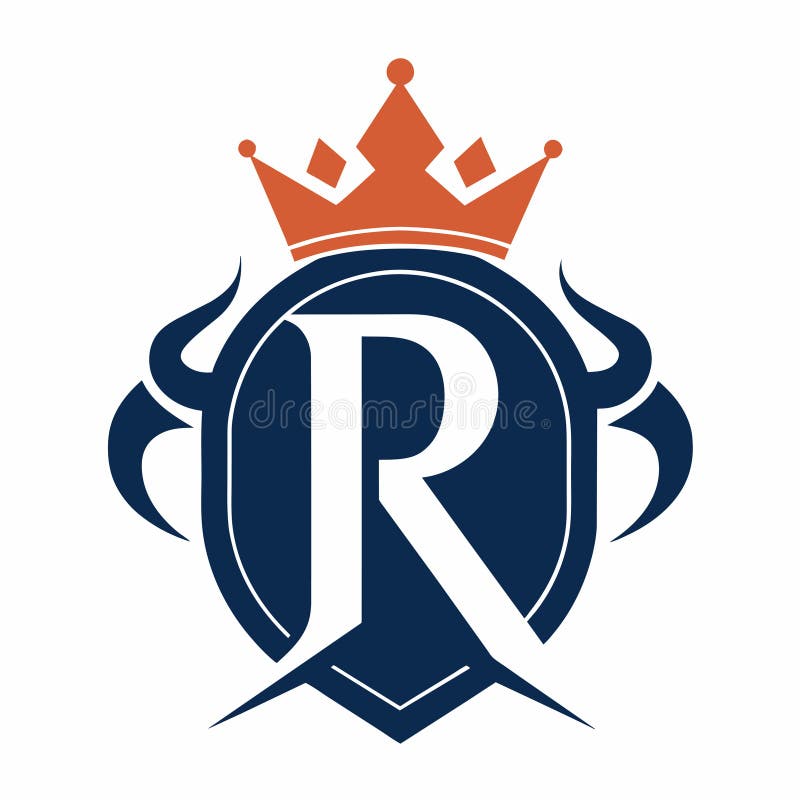 Letter R Logo Crown Stock Illustrations – 749 Letter R Logo Crown Stock ...