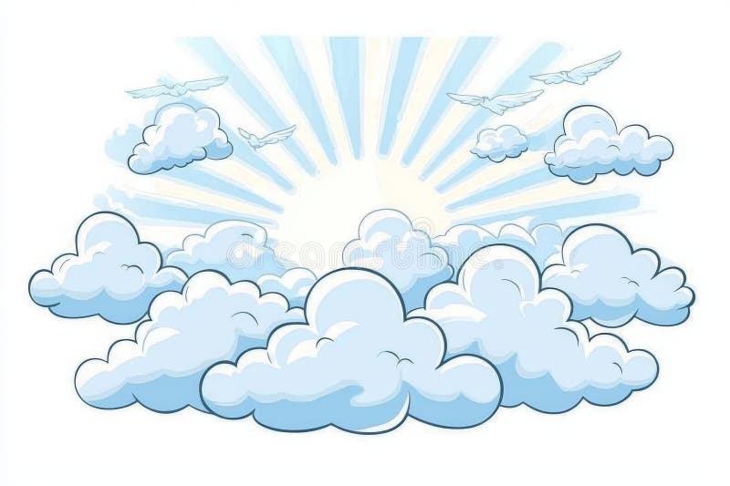 Blue and White Light Bursts in an Abstract Pattern, Highlighted by ...