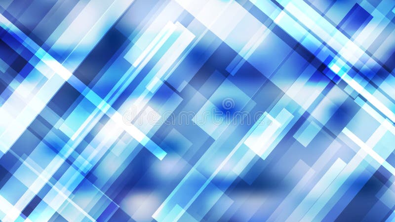 Blue and White Lines Stripes and Shapes Background Vector Stock Vector ...