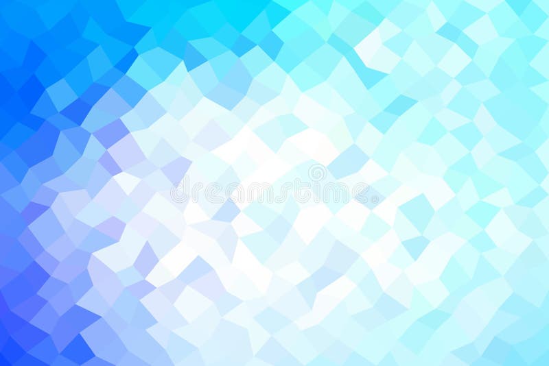 Blue White Low Poly Background Stock Illustration - Illustration of ...