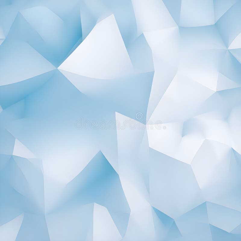 Blue, White Low Poly Background and Texture, Abstract Light Blue ...