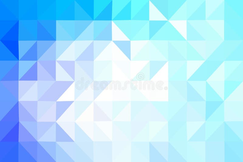 Blue White Low Poly Background Stock Illustration - Illustration of ...