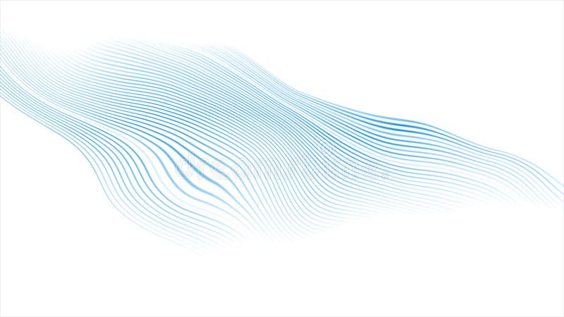 Blue White Minimal Wavy Lines Abstract Futuristic Tech Motion ... Blue White Minimal Wavy Lines Abstract Futuristic Tech Motion ...