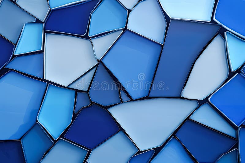 Broken Glass Mosaic Tile