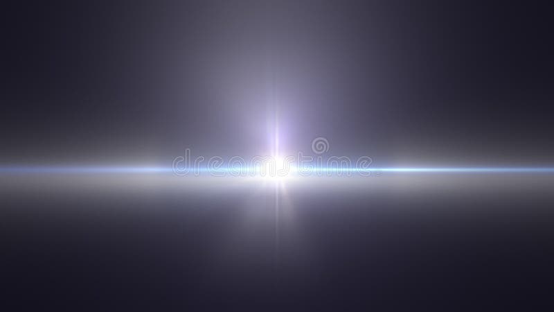 White Optical Lens Flare Effect. 4K Resolution. Very High Quality and ...
