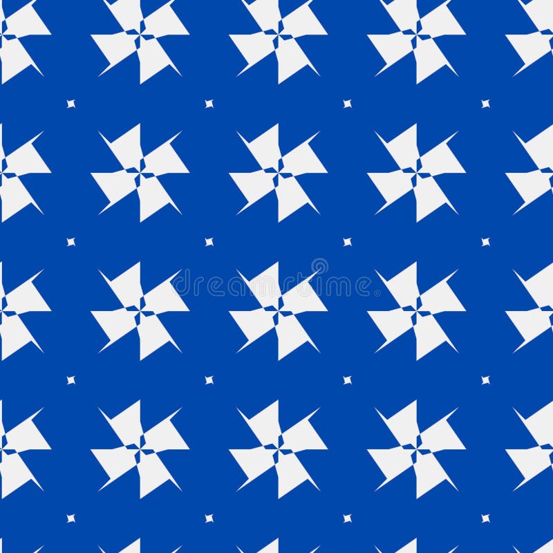 Blue and white patterns. stock illustration. Illustration of rectangles ...